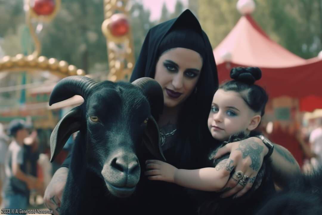 Así se vería un parque de diversiones gótico según una inteligencia ...