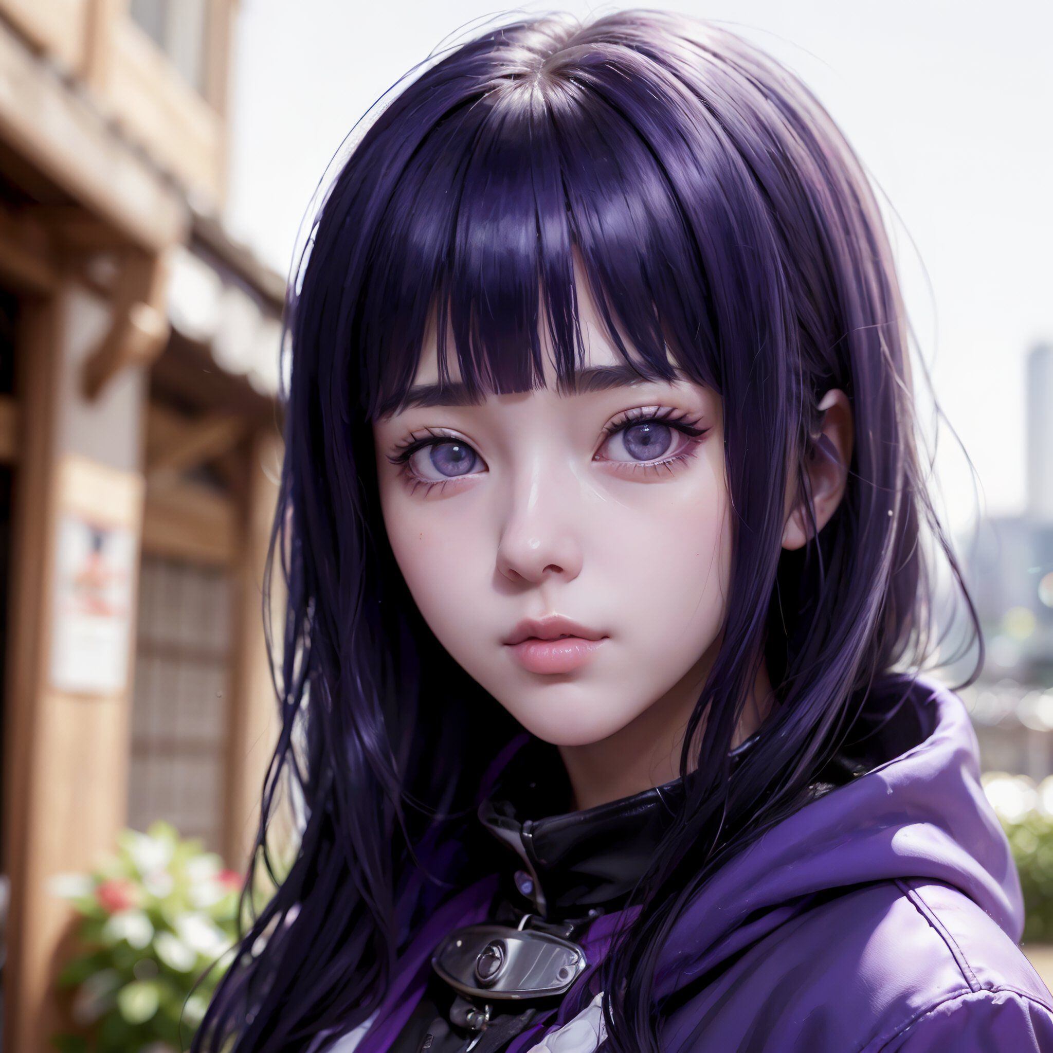 Así se vería Hinata Hyuga de Naruto en la vida real, según la inteligencia artificial | Hoy Cripto