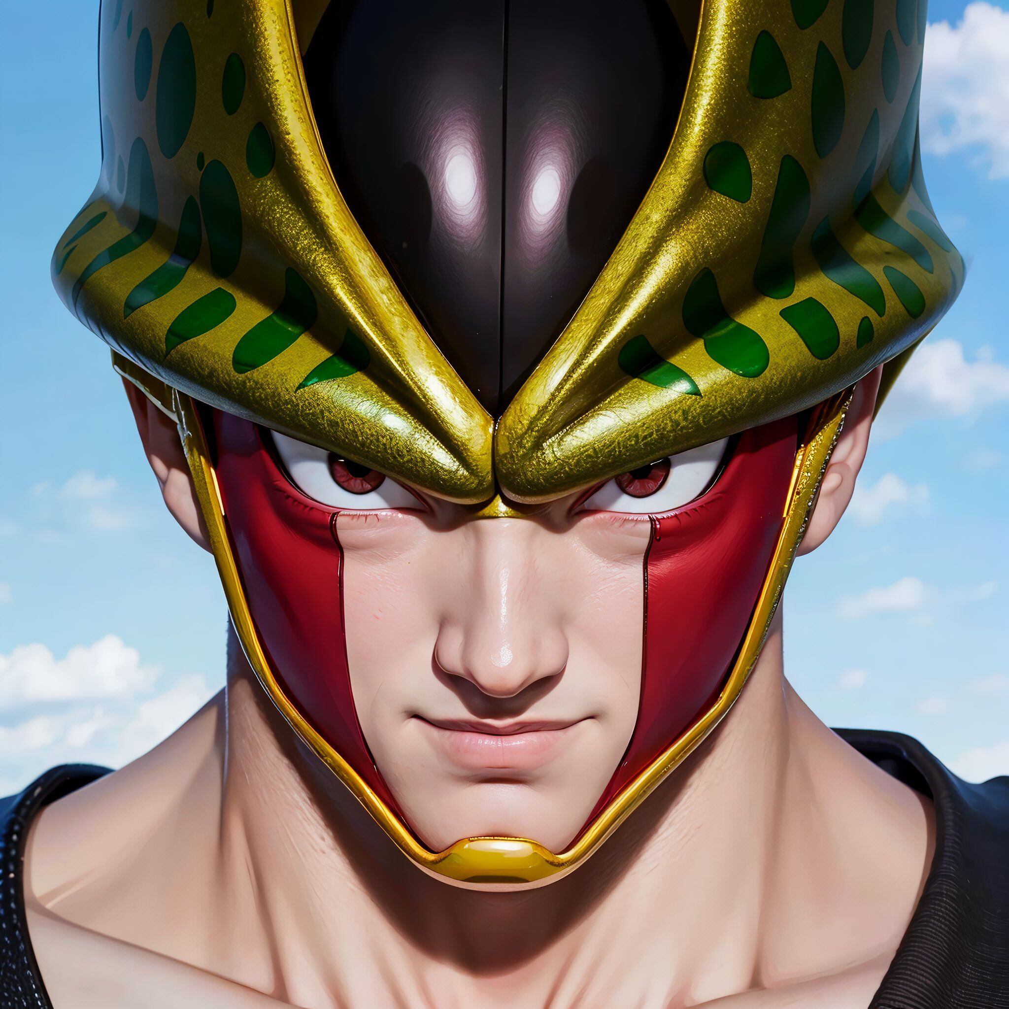 Así se vería Cell de Dragon Ball Z en la vida real, según una ...