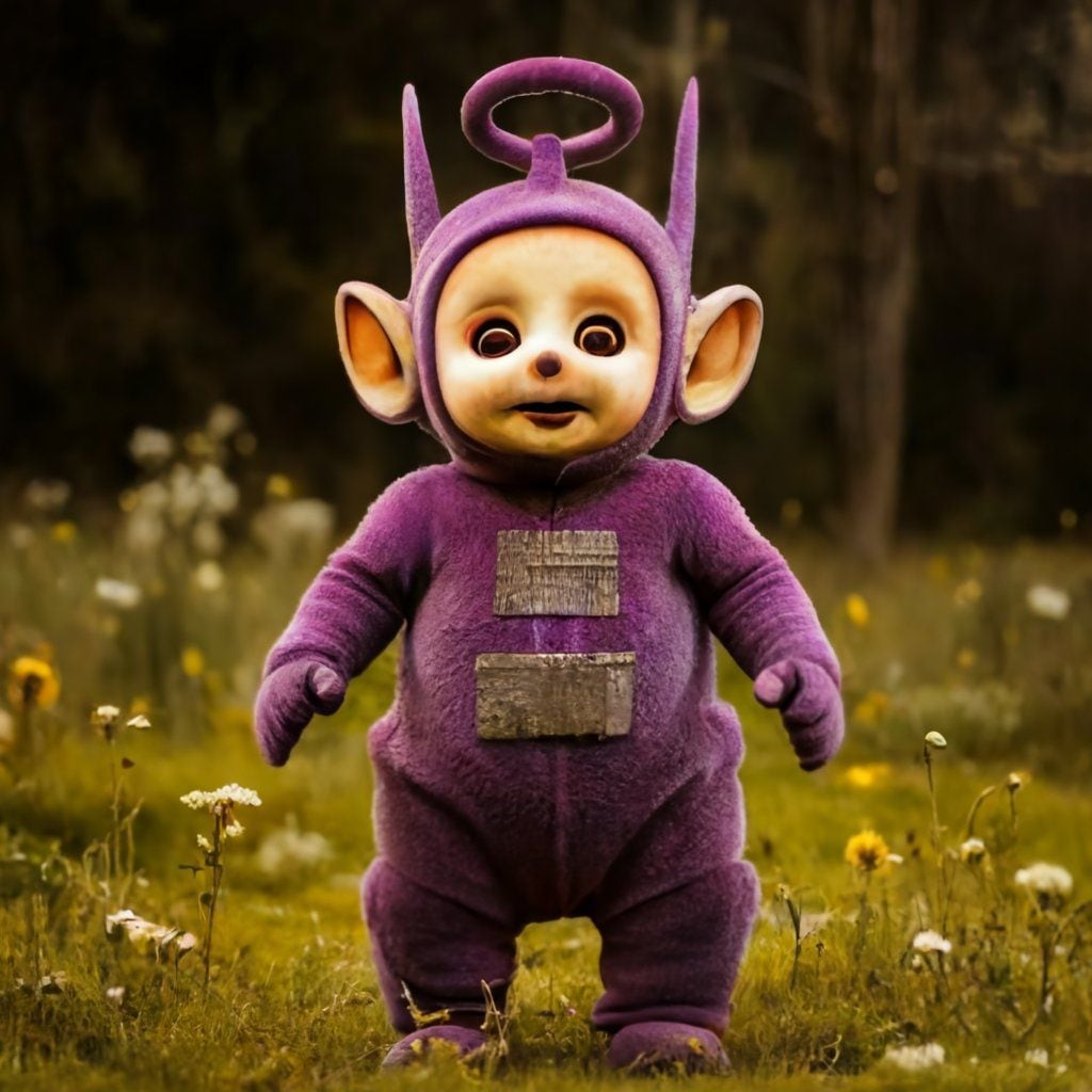 Teletubbies: Así se verían en la vida real según la inteligencia ...