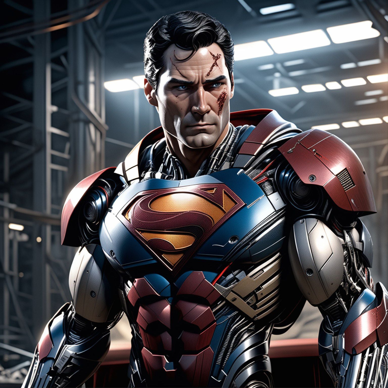 Así se vería Superman como androide según la inteligencia artificial ...