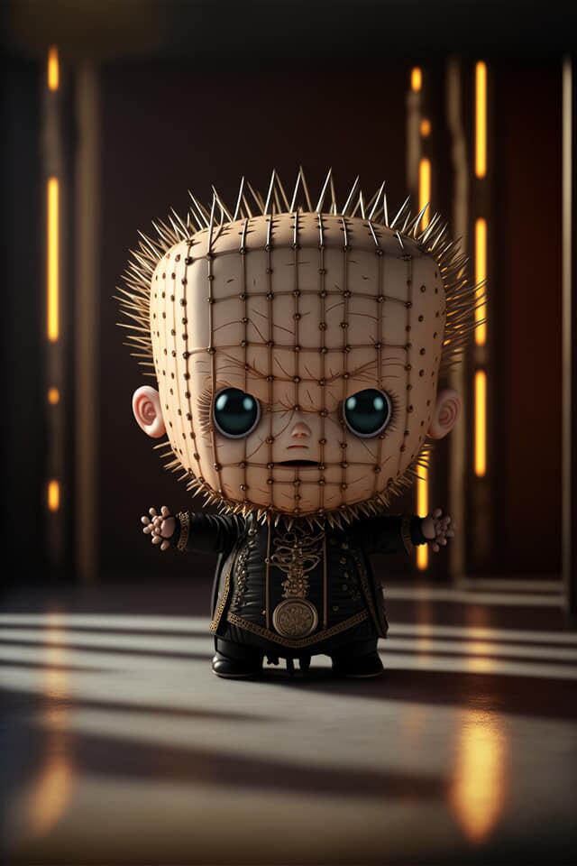 Así se vería Pinhead de "Hellraiser" en versión chibi según una ...