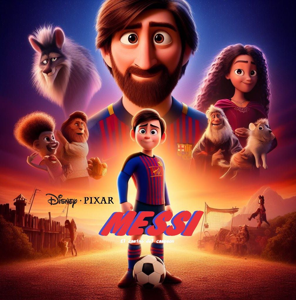Messi versión Pixar: ¿cómo se vería el jugador argentino en el universo ...