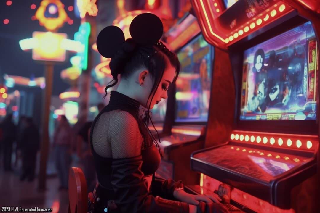 Así se vería un parque de diversiones gótico según una inteligencia ...