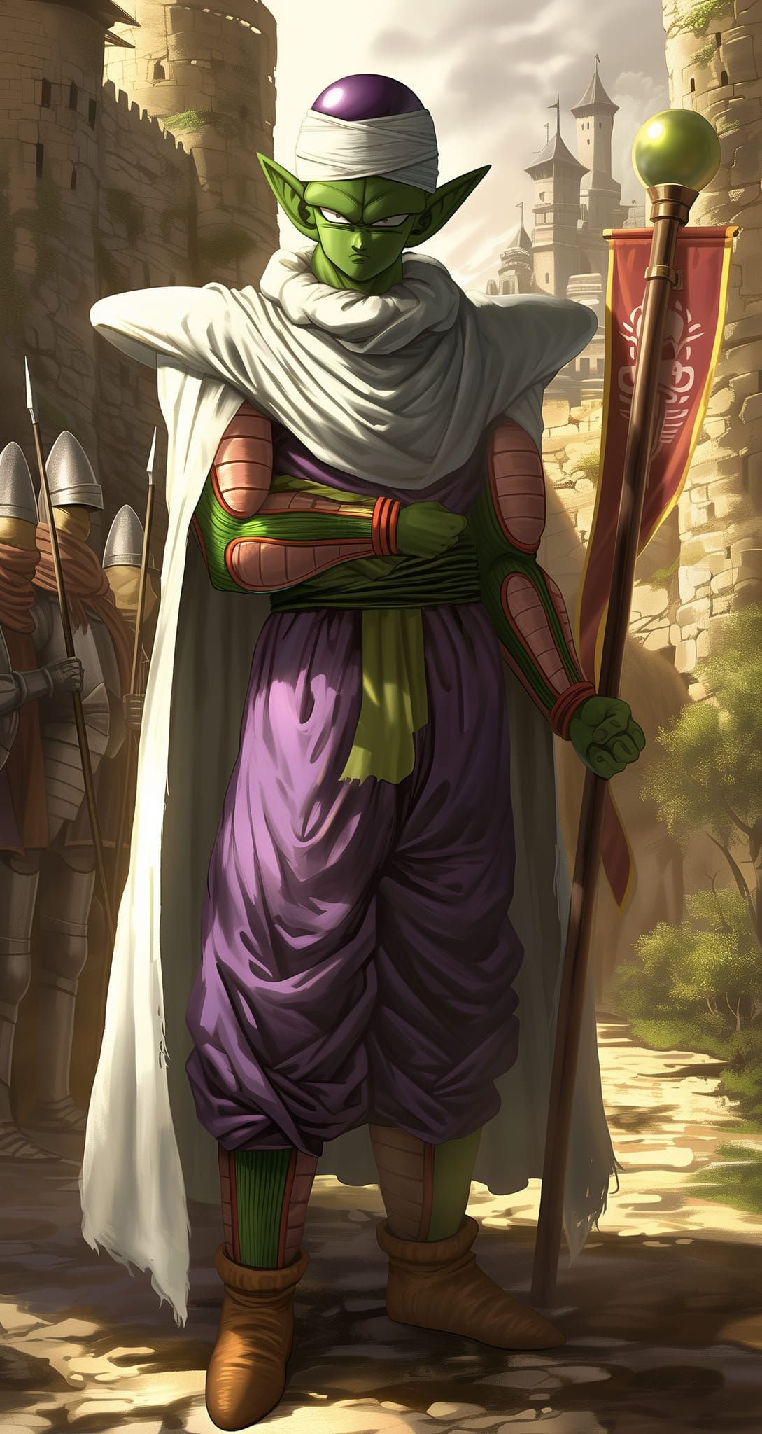 Así se vería Dragon Ball en la época medieval según una Inteligencia ...