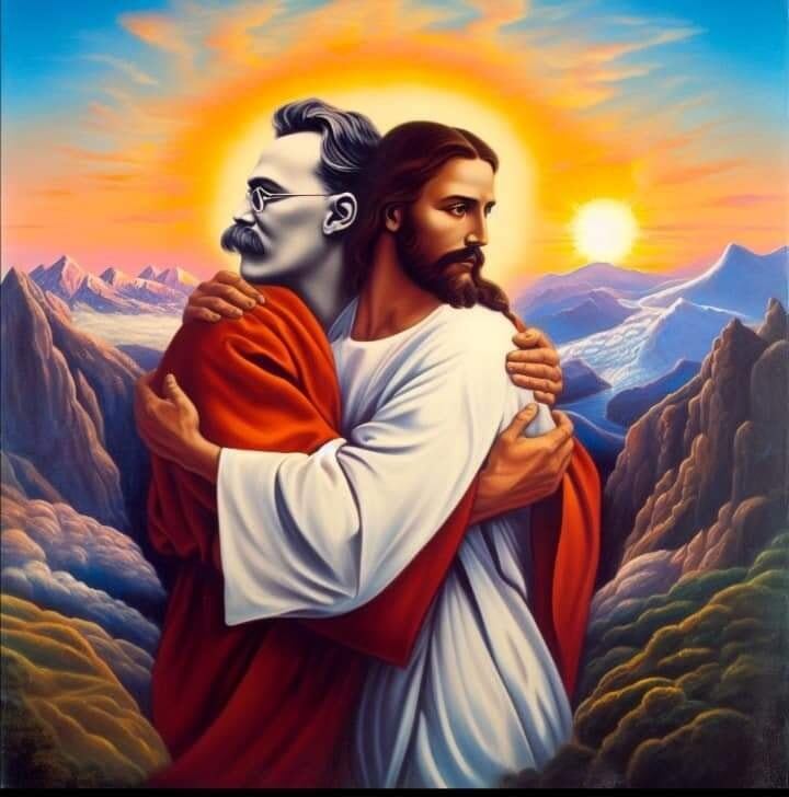 Así sería un encuentro entre Jesucristo y Nietzsche, según inteligencia ...