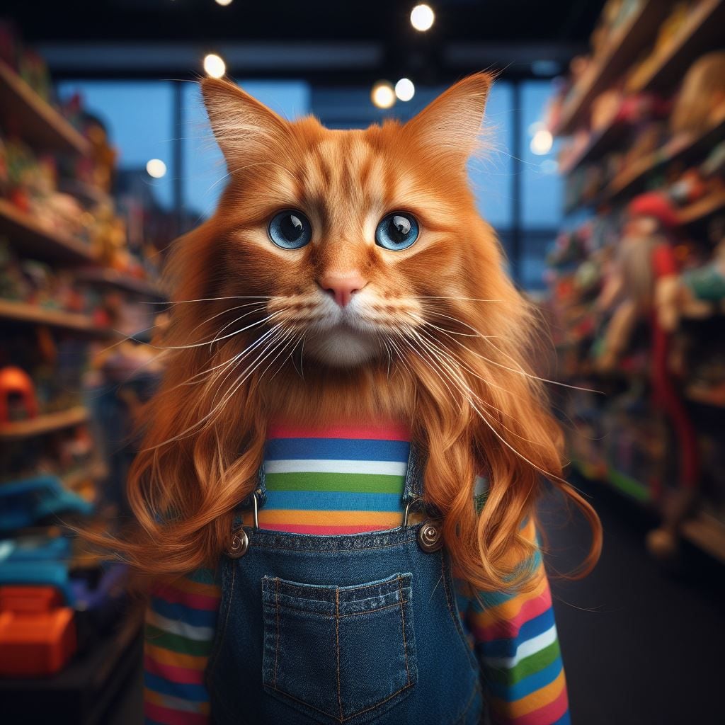 Así se verían los monstruos del cine de terror como gatos, según ...