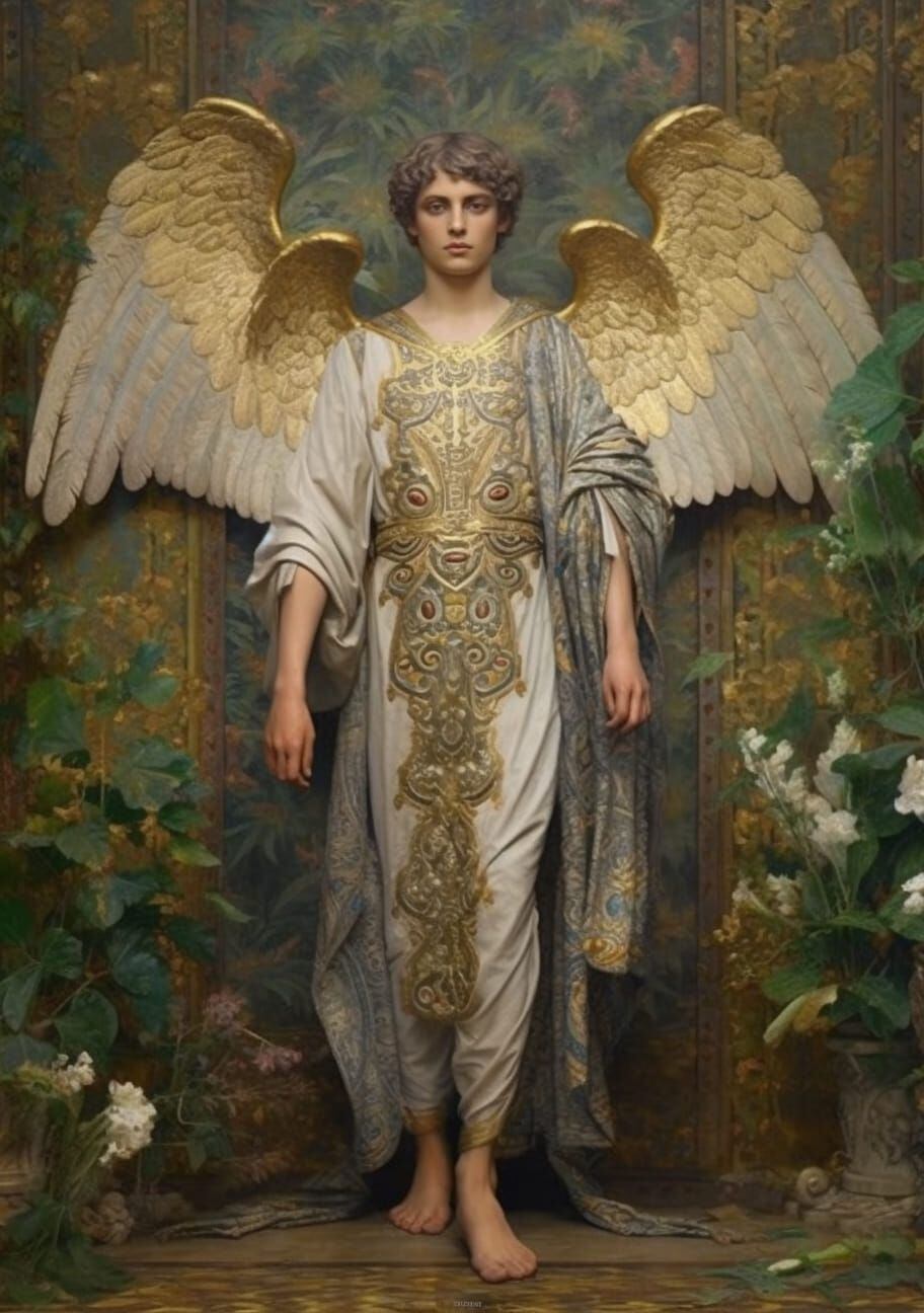 Así se vería el Arcángel Gabriel en la vida real según la inteligencia ...
