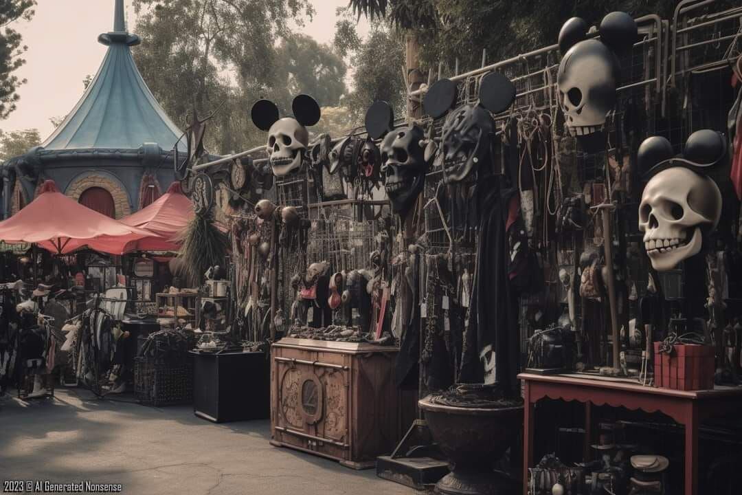 Así se vería un parque de diversiones gótico según una inteligencia ...