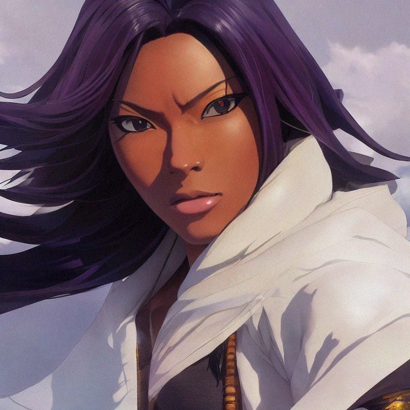 Bleach: Así luce Yoruichi Shihoin en la vida real, según inteligencia ...
