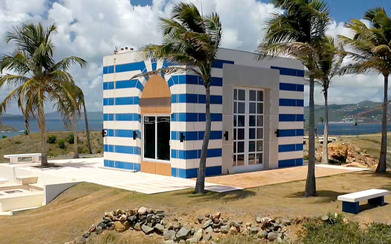 Así se veía el misterioso templo de Jeffrey Epstein en su isla privada ...