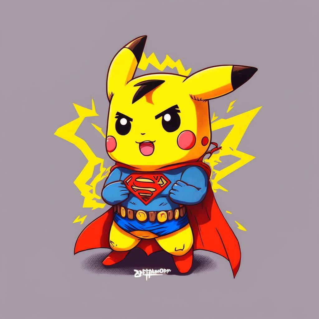 Así se vería Pikachu haciendo cosplay de personajes de comics según la ...