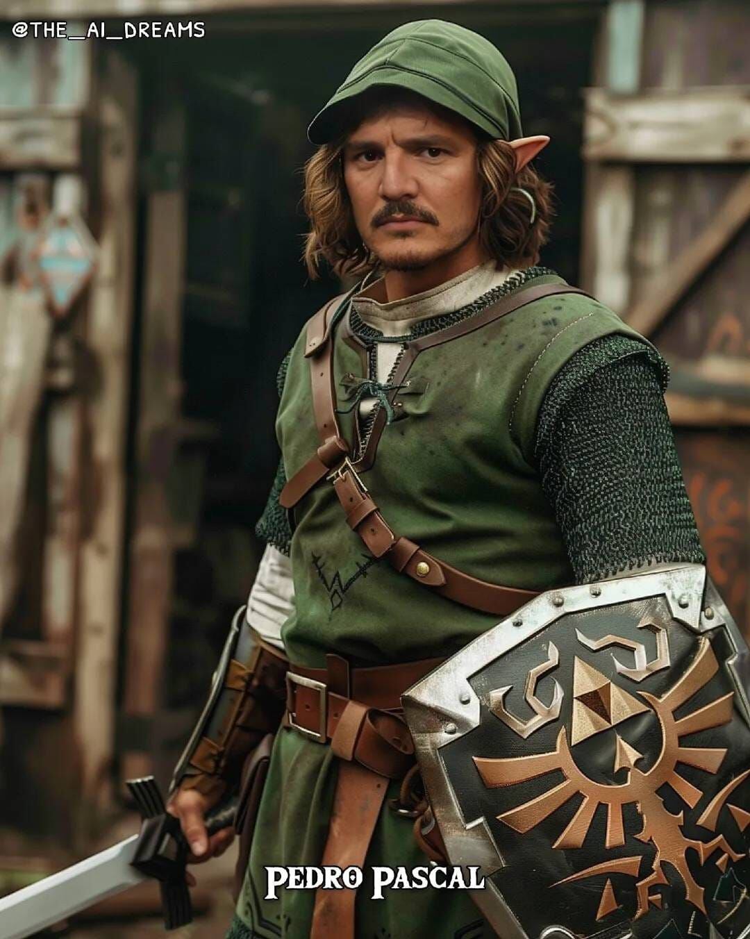 Así se vería “Pedro Pascal” como Link de “The Legend of Zelda” según ...