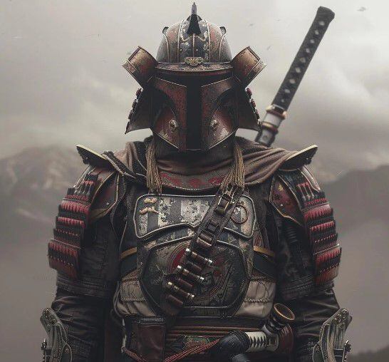 The Mandalorian se vuelve Samurai en esta fusión suprema de la ...