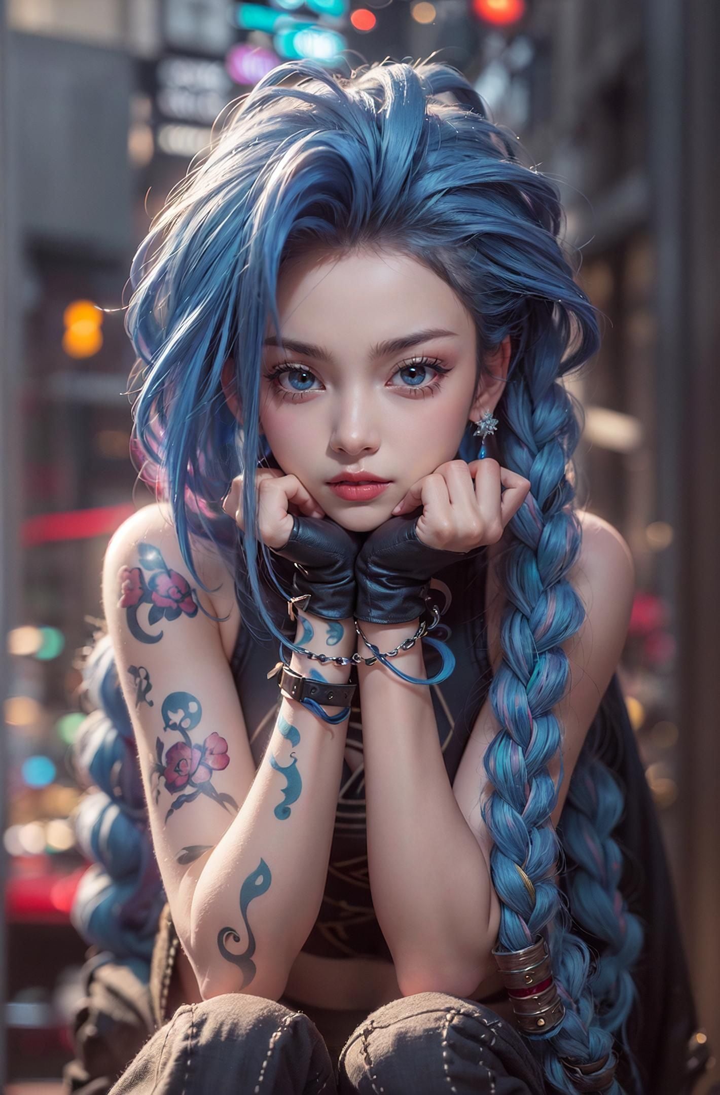 ¿Cómo se vería Jinx de League of Legends en la vida real? La IA nos lo ...