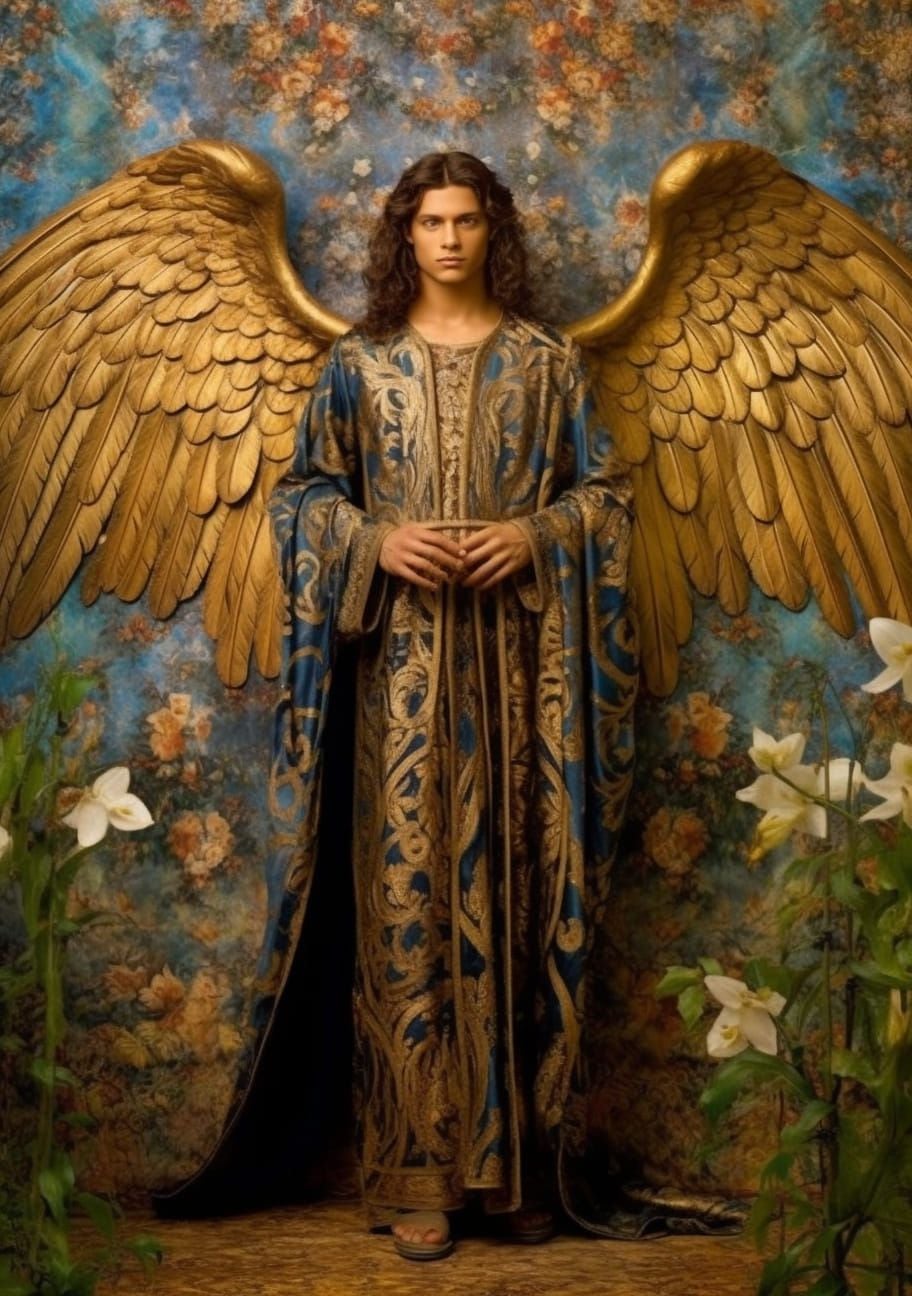 Así se vería el Arcángel Gabriel en la vida real según la inteligencia ...
