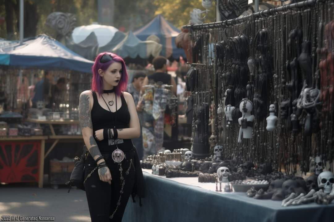 Así se vería un parque de diversiones gótico según una inteligencia ...