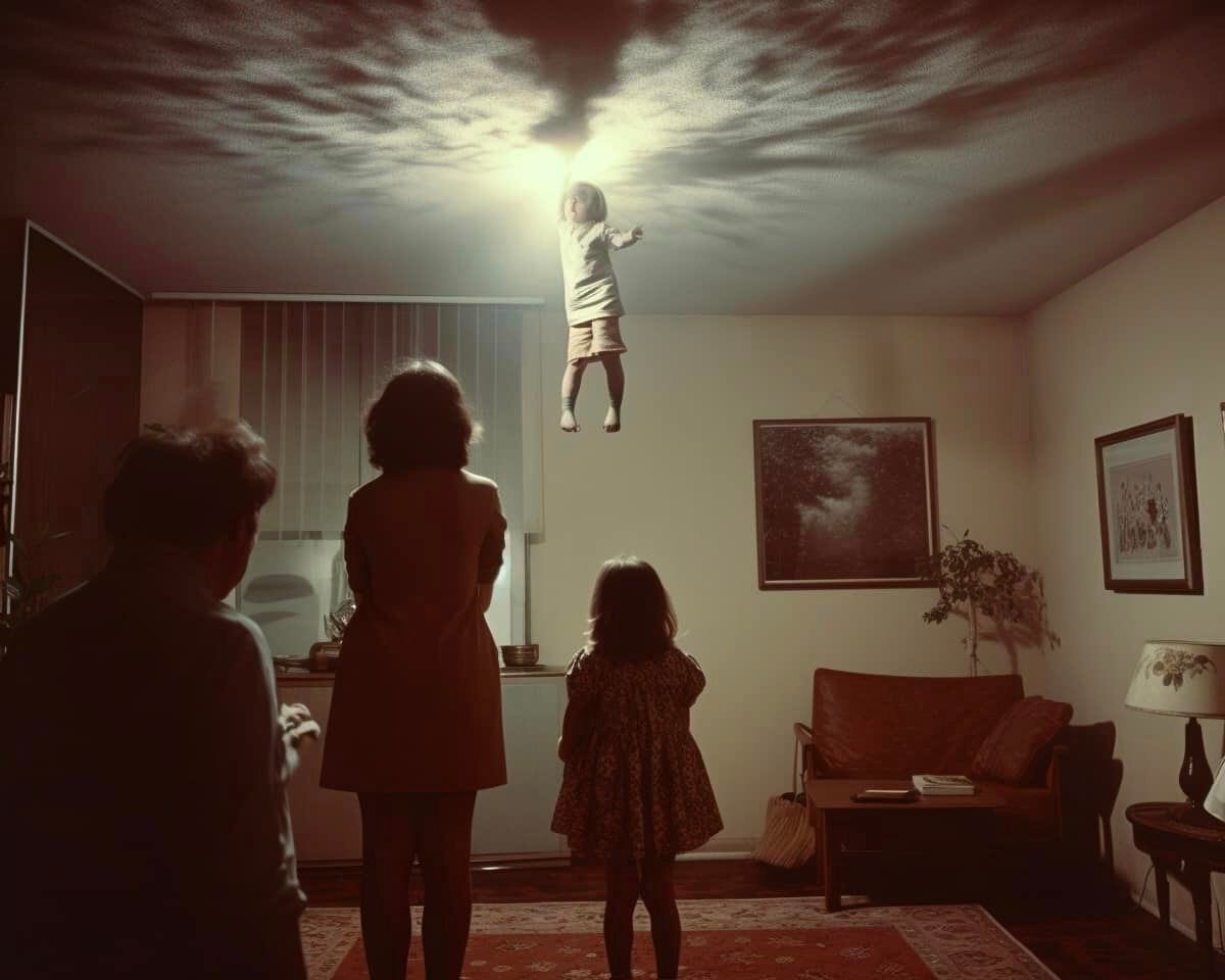 Así se verían "las actividades paranormales" según una inteligencia ...