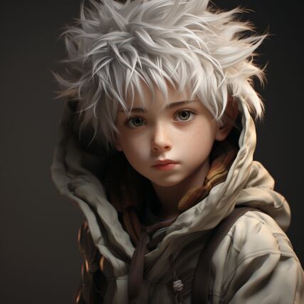 Así se vería Killua de Hunter x Hunter en la vida real según la ...
