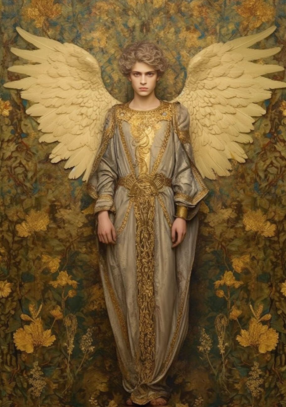 Así se vería el Arcángel Gabriel en la vida real según la inteligencia ...