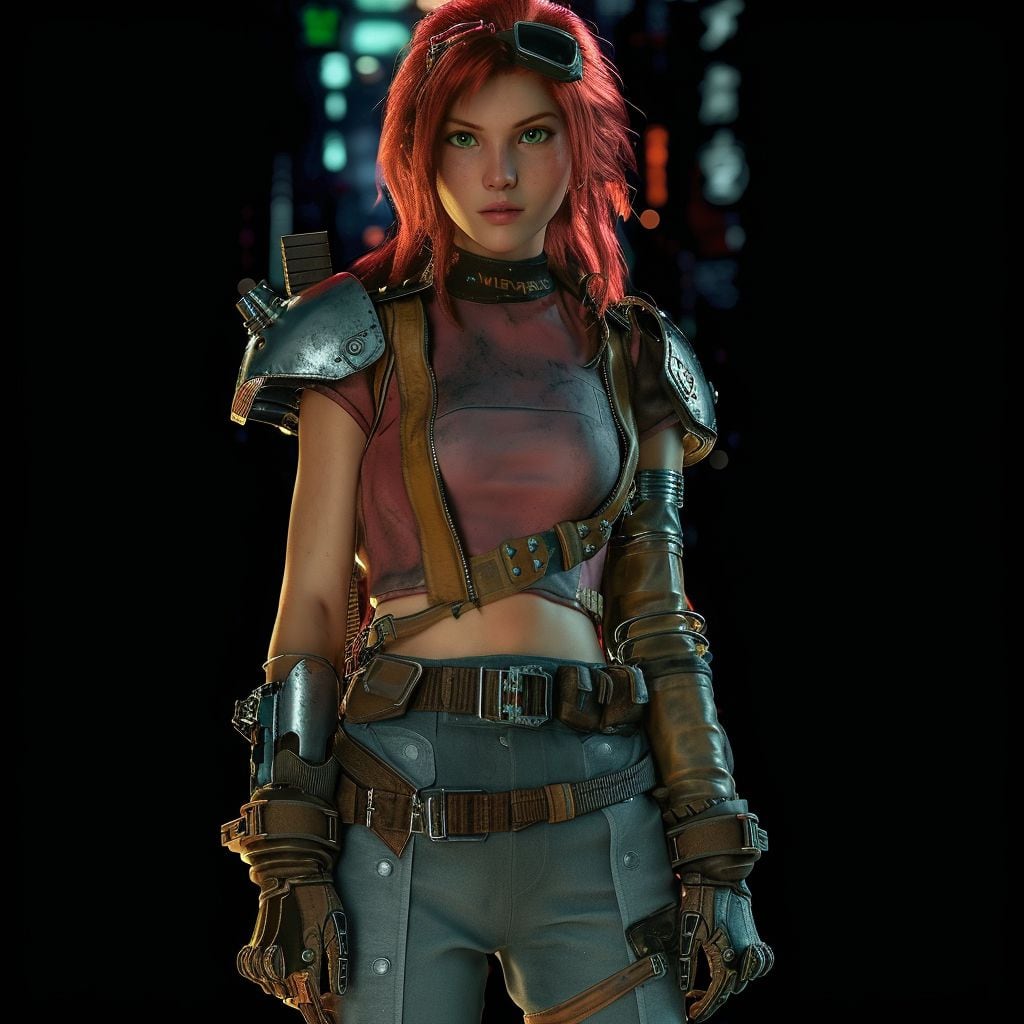 Esta Jessie Rasberry realista de “Final Fantasy VII” hará que pidas a ...