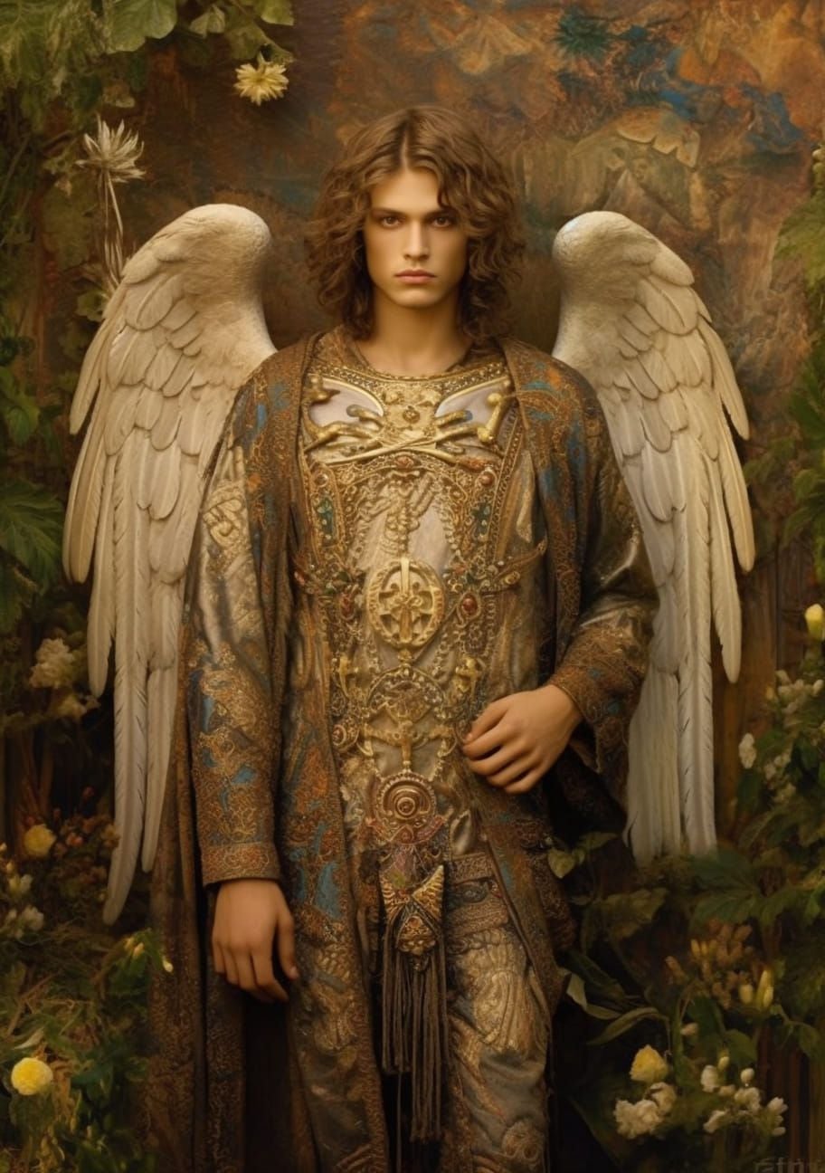 Así se vería el Arcángel Gabriel en la vida real según la inteligencia ...