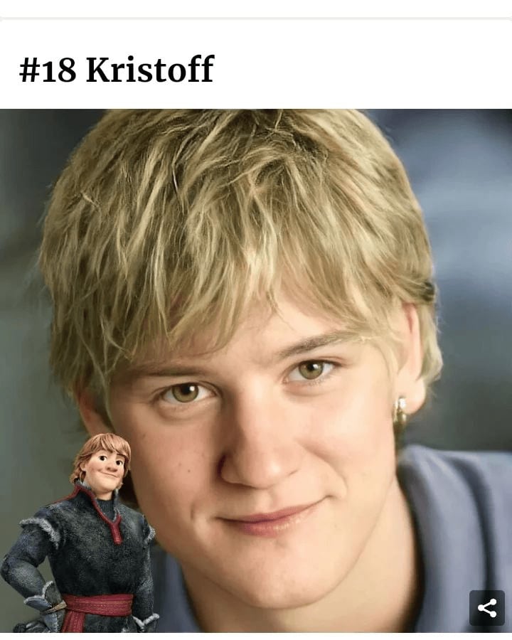 Frozen: así se vería Kristoff en la vida real según la Inteligencia ...