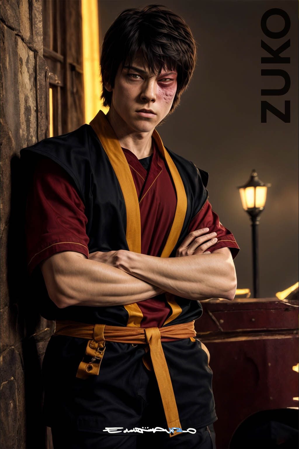 Así se vería Zuko de Avatar: La leyenda de Aang en la vida real, según ...