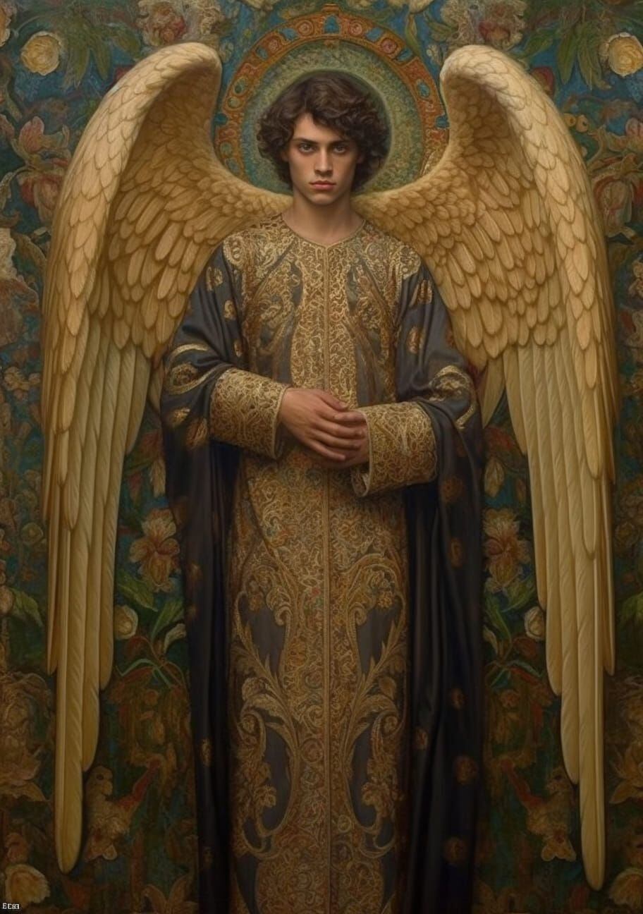 Así se vería el Arcángel Gabriel en la vida real según la inteligencia ...