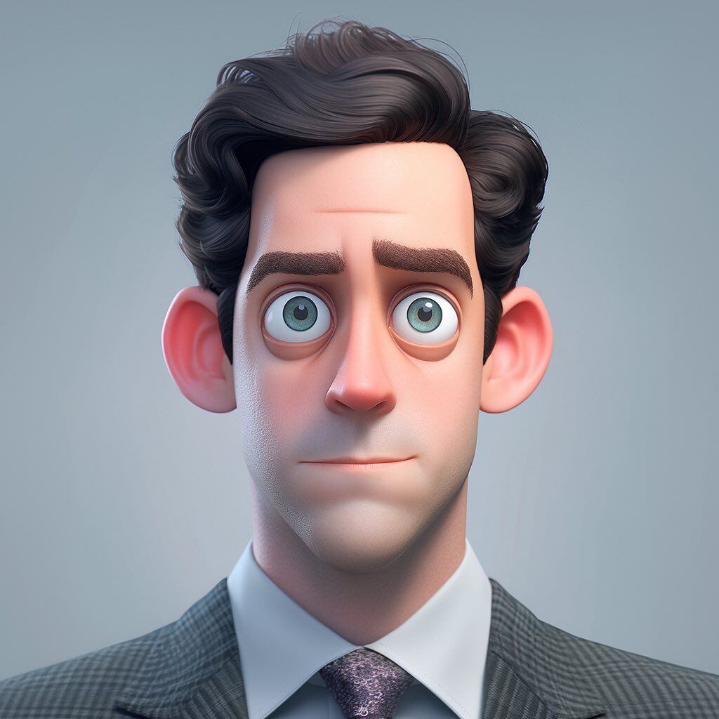 The Office estilo Pixar: Así de graciosos lucen los personajes reimaginados por la inteligencia ...
