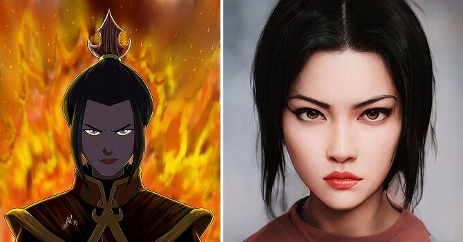 Azula de Avatar: La leyenda de Aang en la vida real según la ...