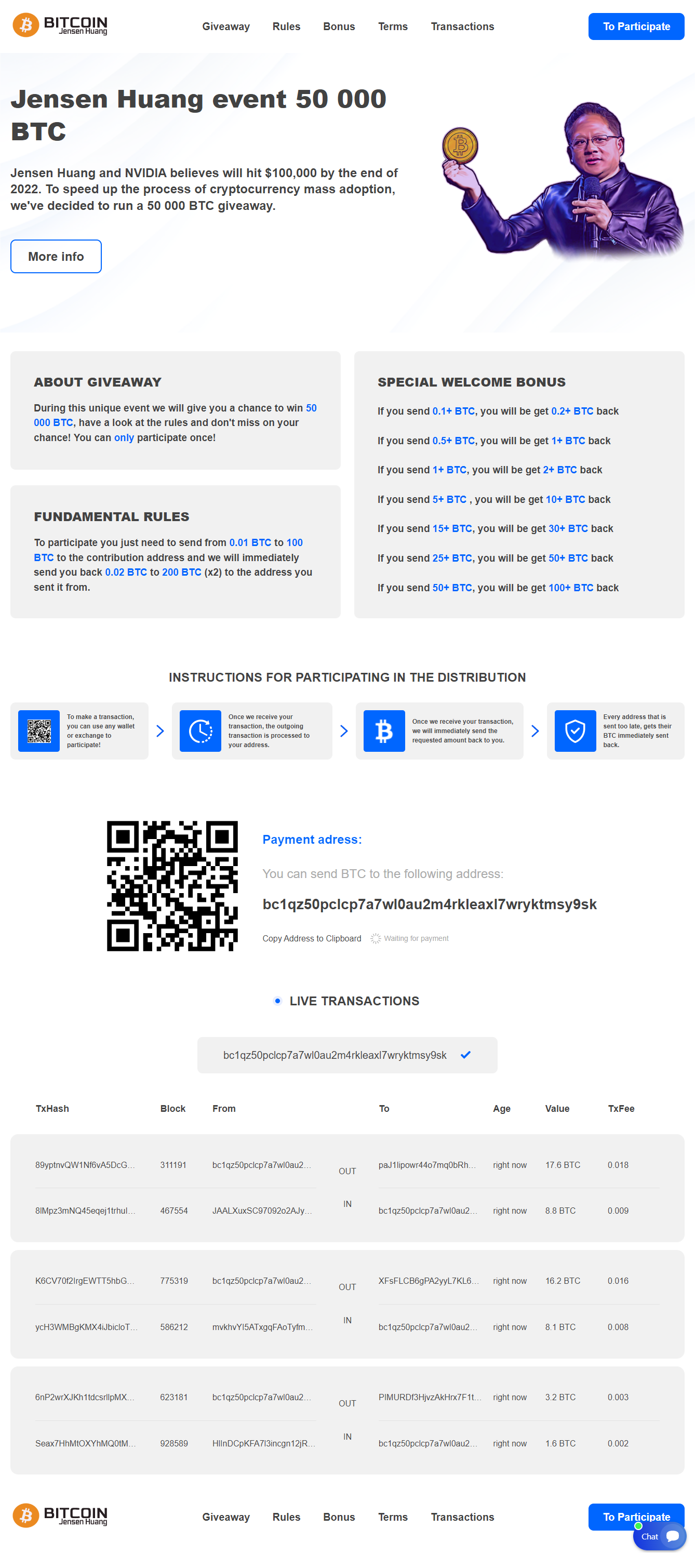 Este sorteo de Nvidia de 50,000 bitcoins es una estafa: asegura ...