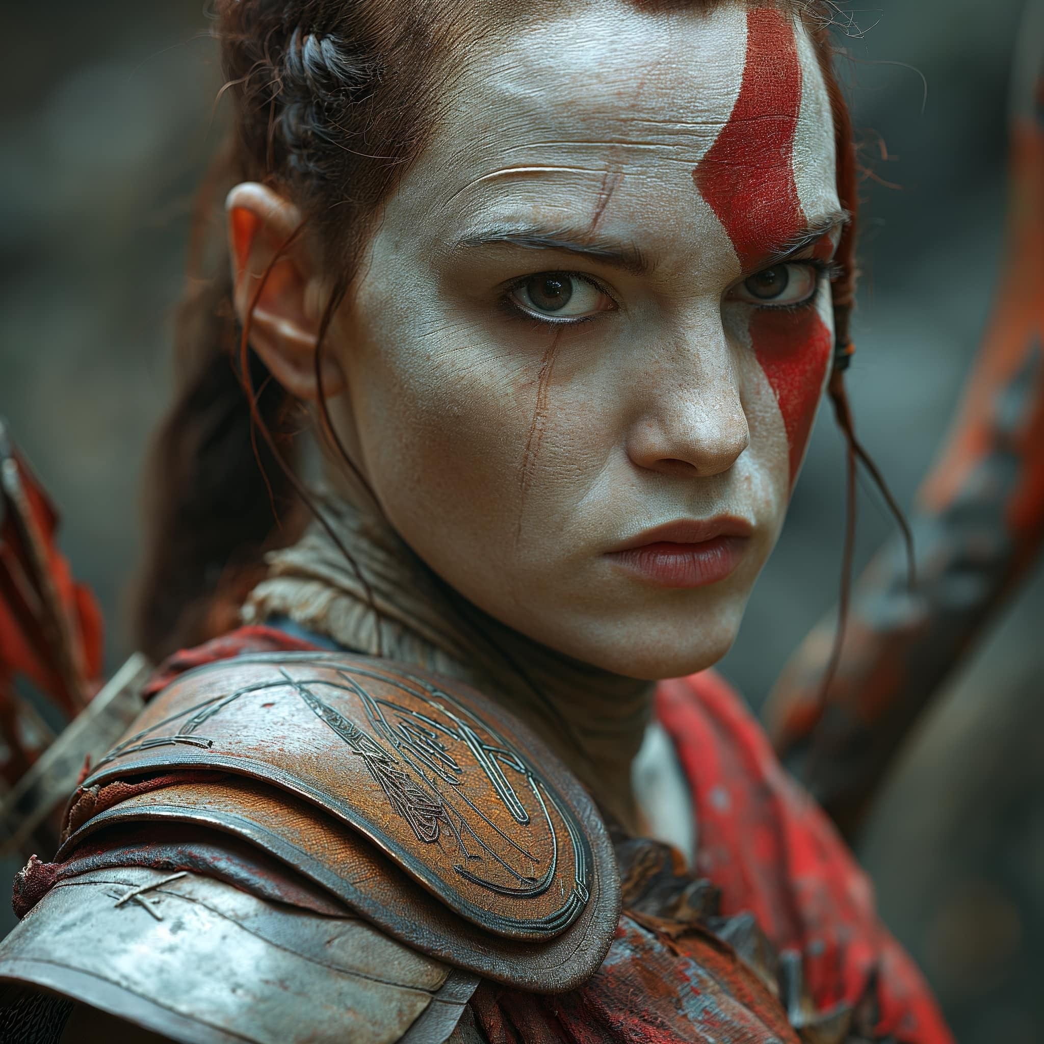 God of War: Así se vería Kratos en versión femenina, según la ...