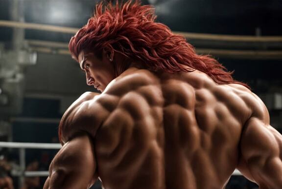 Así se vería Yujiro hanma de Baki en la vida real según inteligencia ...