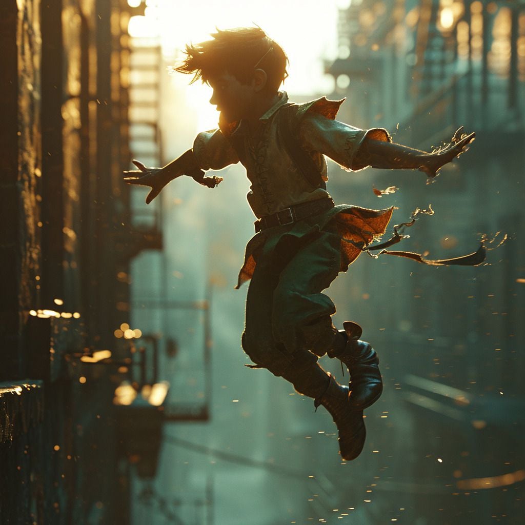 Así se vería Peter Pan en la vida real según una inteligencia ...