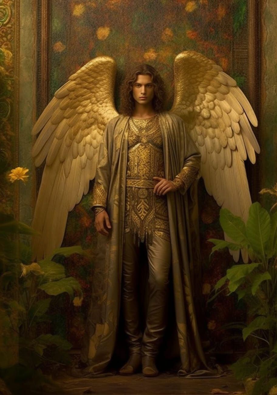 Así se vería el Arcángel Gabriel en la vida real según la inteligencia ...