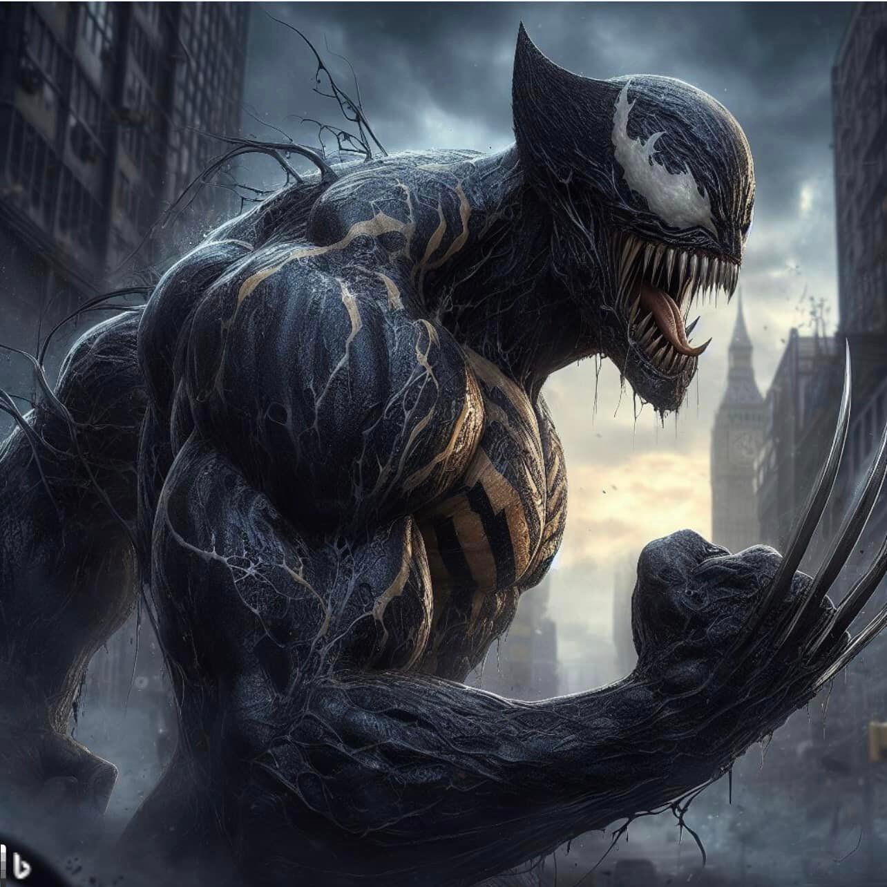 Así se vería la fusión de Wolverine con Venom según una inteligencia ...