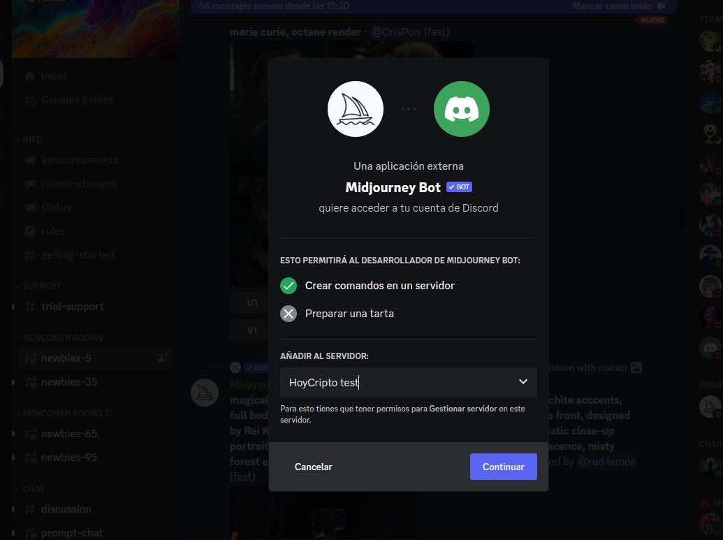 MidJourney: Así puedes tener al bot de inteligencia artificial en tu ...
