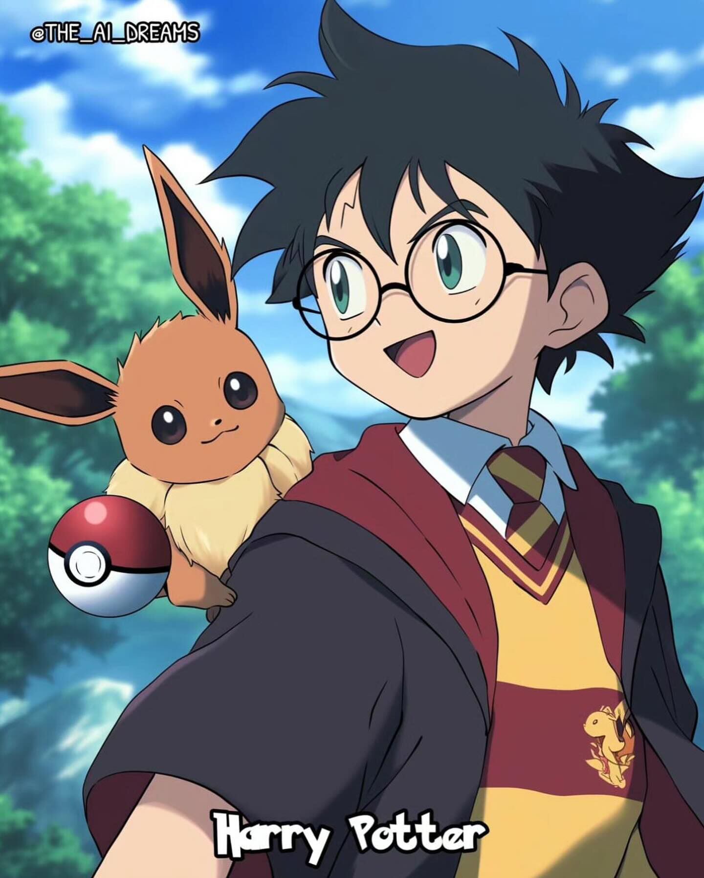 Así se vería “Pokémon” en el universo de Harry Potter según una ...