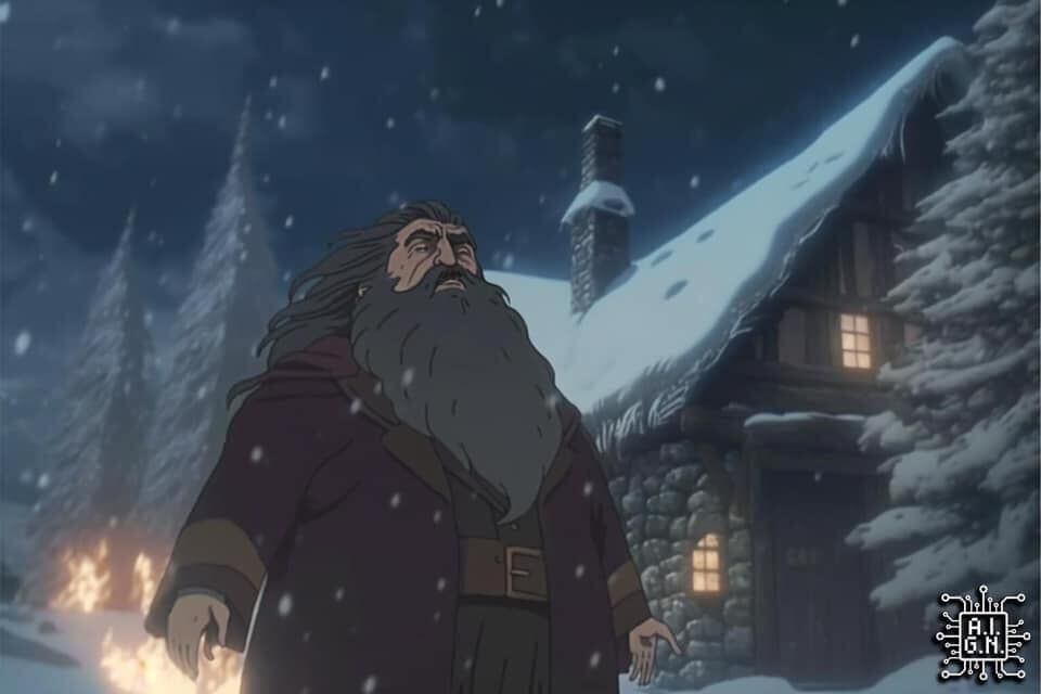 Así se vería Hagrid de Harry Potter en versión anime según la IA | Hoy ...