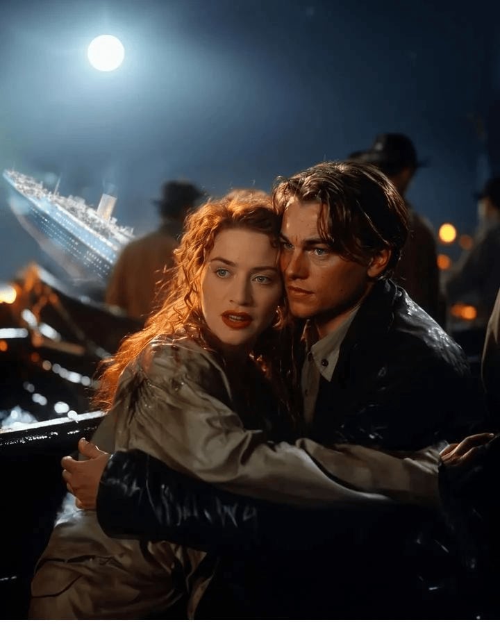 ¿Cómo sería el final feliz de Jack y Rose de El Titanic según la IA ...