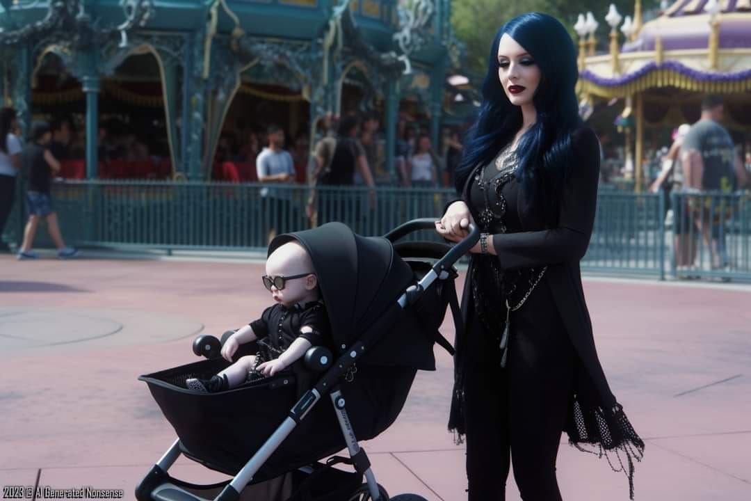 Así se vería un parque de diversiones gótico según una inteligencia ...