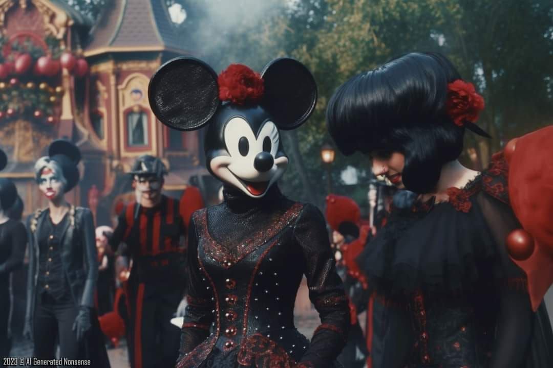 Así se vería un parque de diversiones gótico según una inteligencia ...