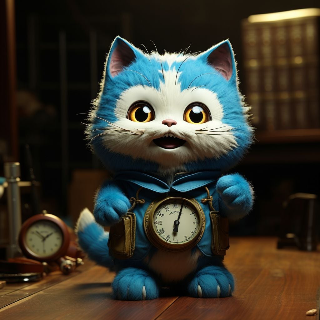 Así de tierno se ve Doraemon en la vida real, según inteligencia ...