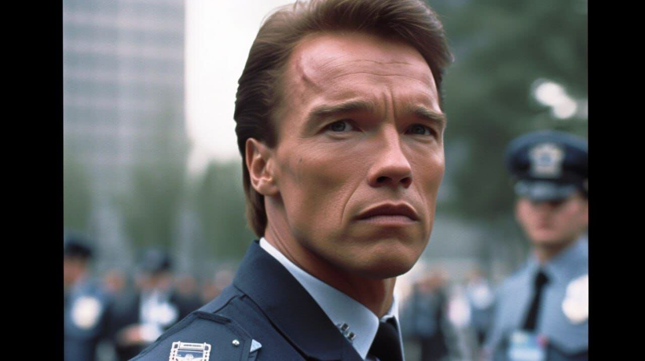 "RoboCop": Así se vería la versión con Arnold Schwarzenegger según una ...