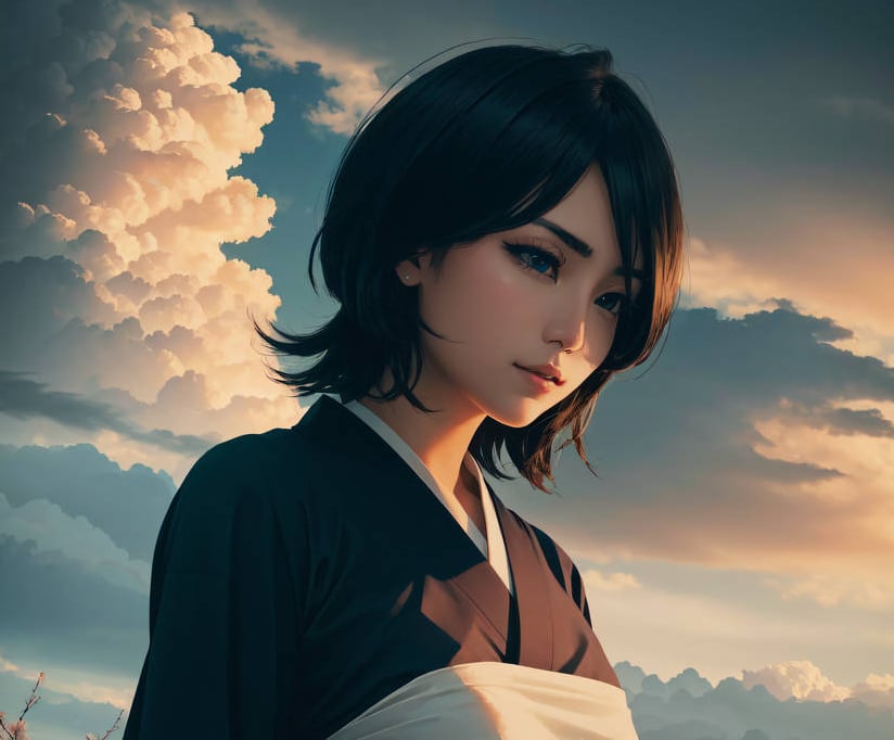 Bleach: Así se vería Rukia Kuchiki en la vida real, según inteligencia ...