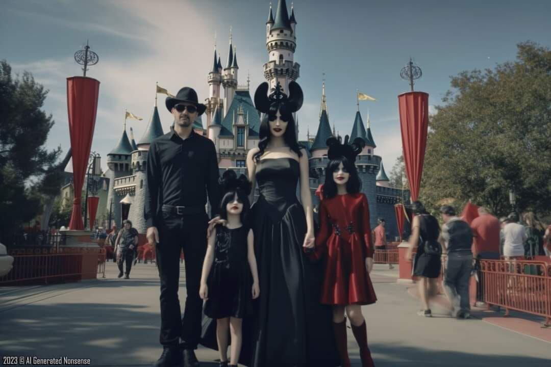 Así se vería un parque de diversiones gótico según una inteligencia ...