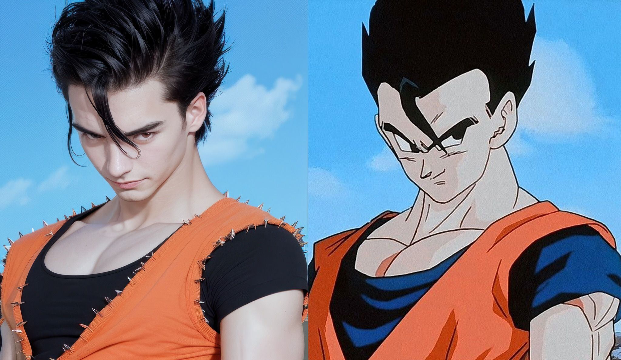 Así se vería Gohan de Dragon Ball Z en la vida real, según la ...