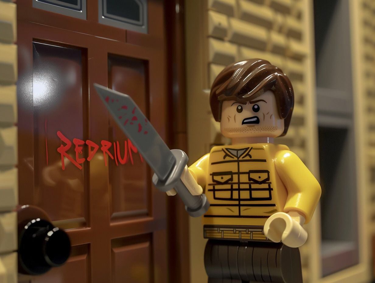 ¿Y si “The Shining” hubiese sido hecha con legos? Así se vería según ...