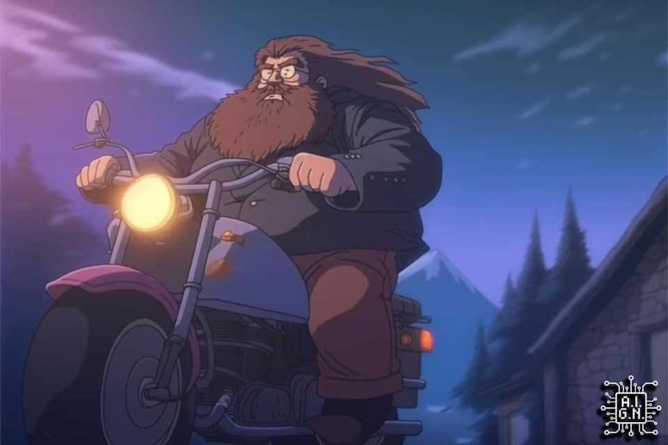 Así se vería Hagrid de Harry Potter en versión anime según la IA | Hoy ...